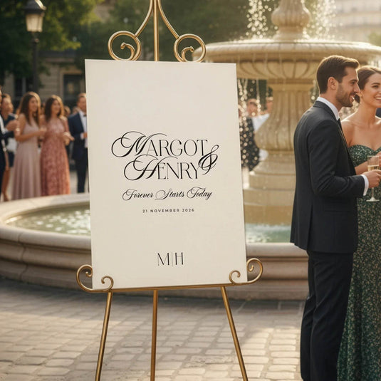 Wedding Signs Australia | Custom Wedding Signage for Stylish Couples